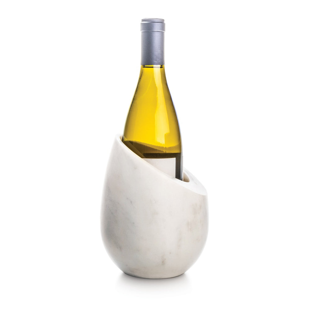 White Marble Wine Chiller – Simon Pearce